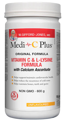Buy Medi-C Plus Vitamin C & L-Lysine Formula with Calcium Ascorbate ...