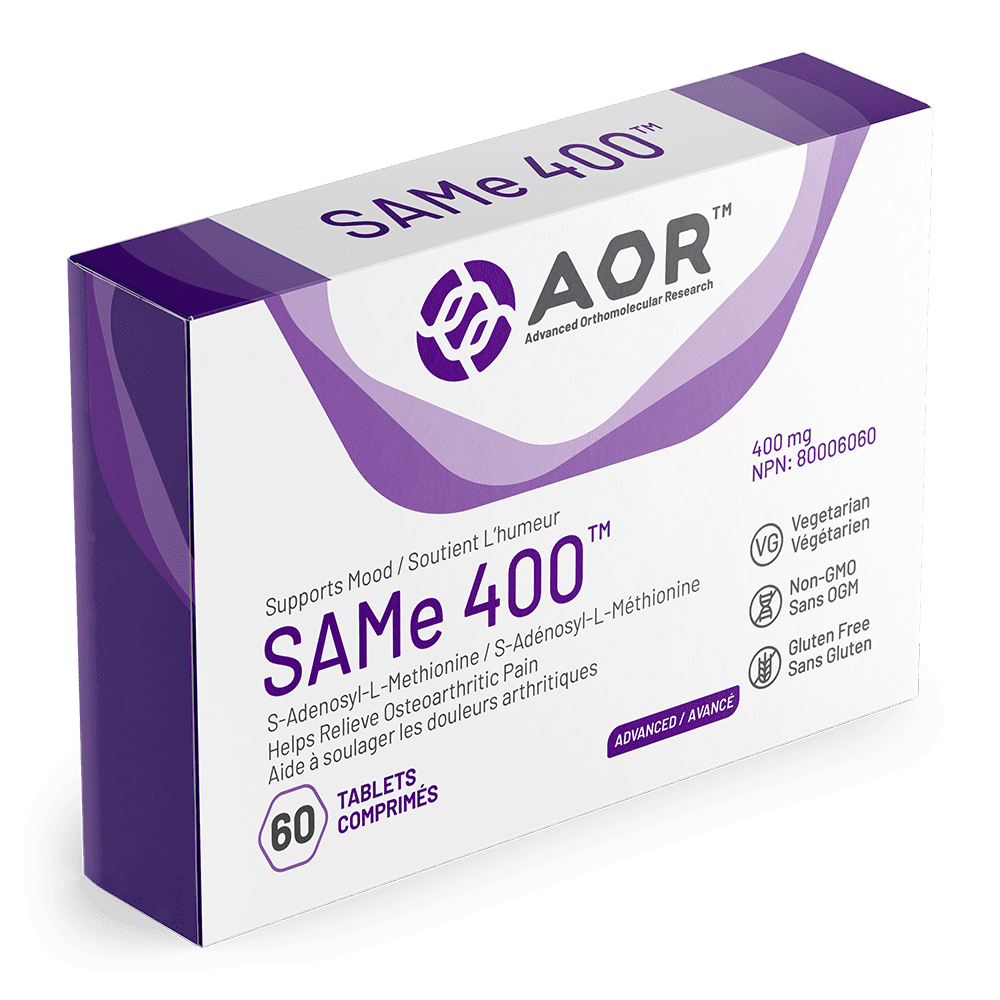 Buy AOR SAMe 400 mg Natural Mood Support | Vitasave