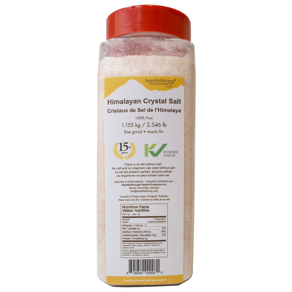 Shop Heartfelt Living Himalayan Crystal Fine Grind Salt