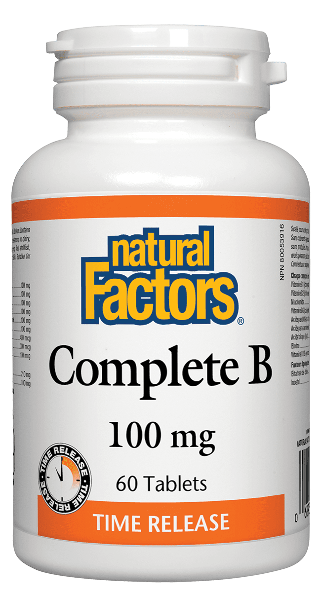 Complete B 100 Tablets for Energy and Health Needs