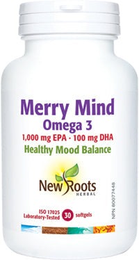 Get New Roots Merry Mind Omega 1000 mg EPA - 100 mg DHA