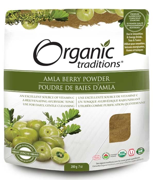 Buy Organic Traditions Amla Berry Powder (200 g) for $10.59 CAD - Vitasave